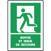 Panneau et pictogramme d'évacuation - Virages.com